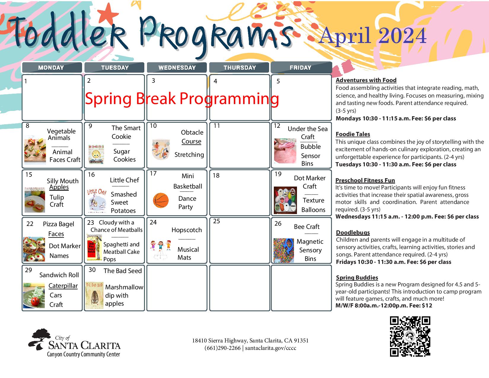 Calendars - Canyon Country Community Center