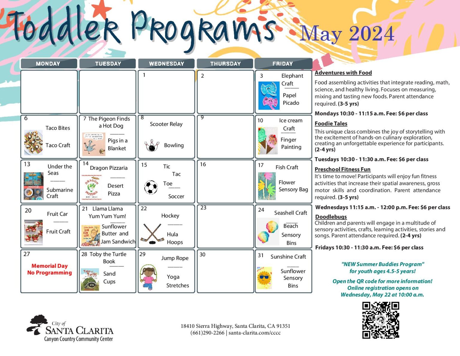 Calendars - Canyon Country Community Center
