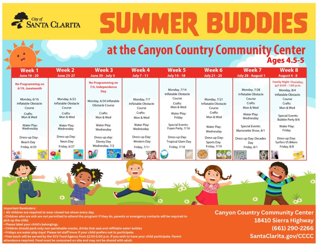 Summer Programs - Canyon Country Community Center